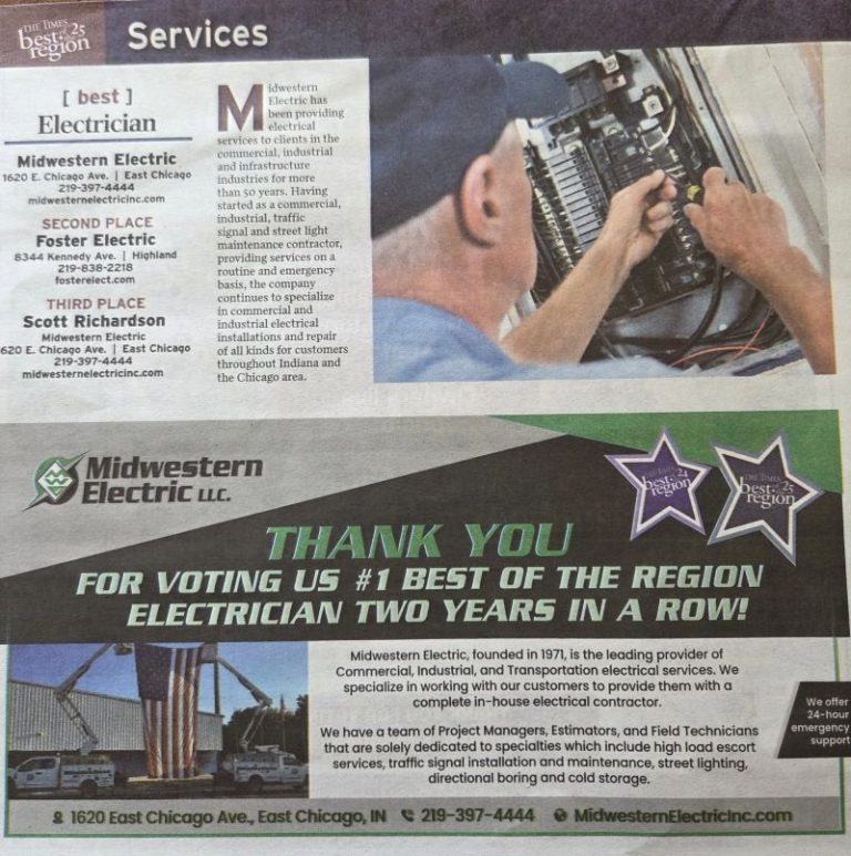 MWE | We're The Region's Best Electrician for 2 Years in a Row!! - MWE